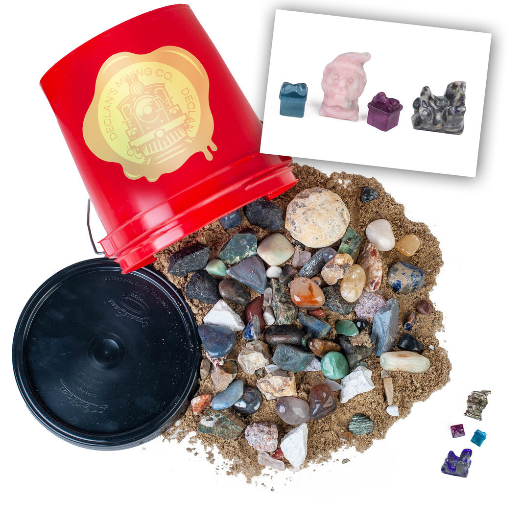 Crystal Mining Bags & Buckets for Kids | Declan's Mining Co.
