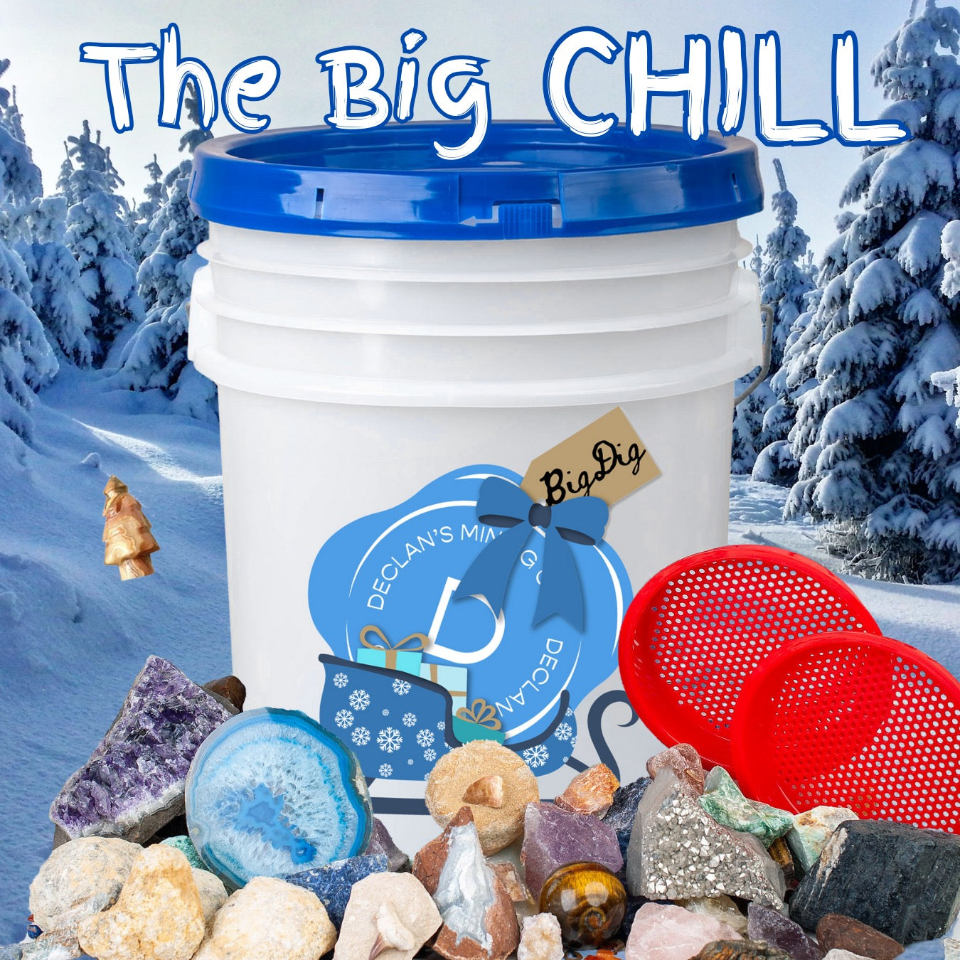 The Big Chill - 5 Gallon Mining Bucket – Declan's Mining Co.