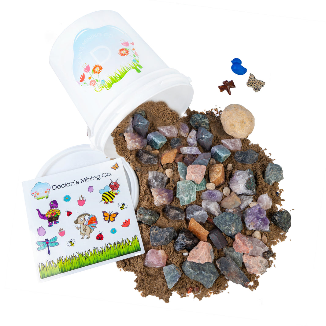 Crystal Mining Bags & Buckets for Kids | Declan's Mining Co.