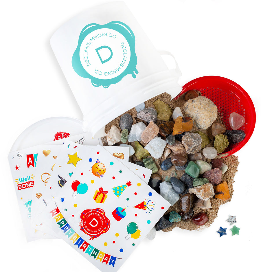 Crystal Mining Buckets – Declan's Mining Co.