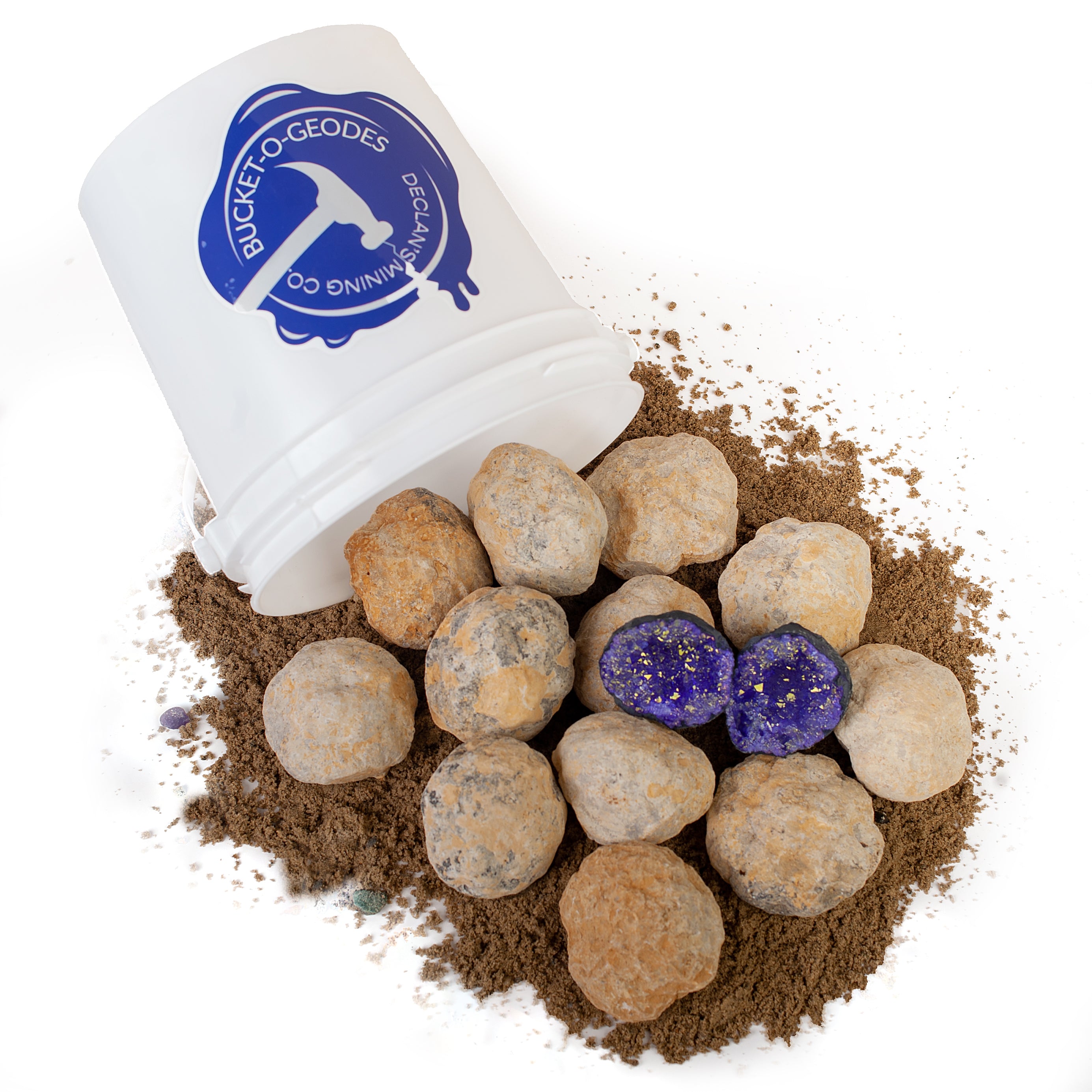 Crystal Mining Bags & Buckets for Kids | Declan's Mining Co.